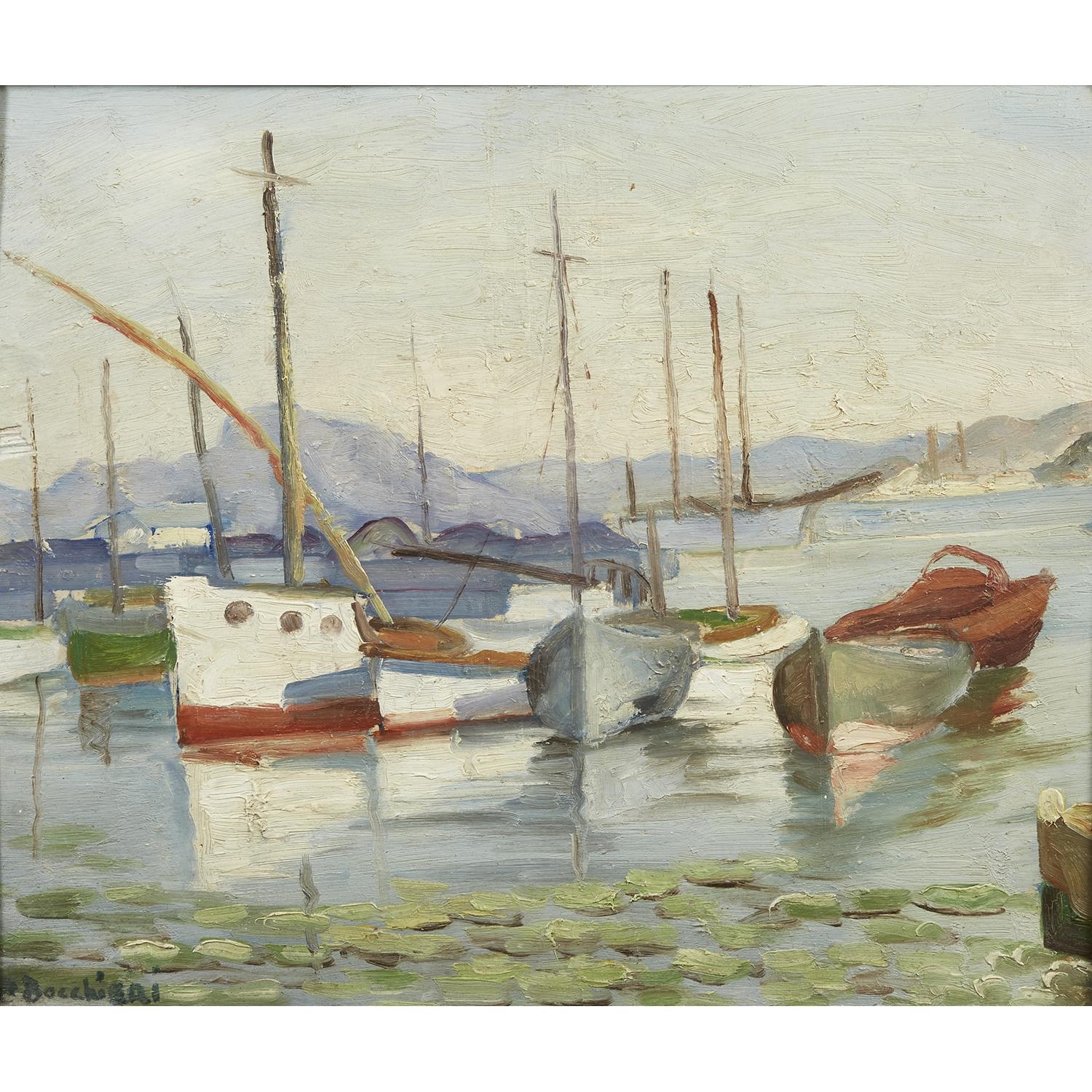 Emanuele Bocchieri | LE PORT DE TUNIS | MutualArt