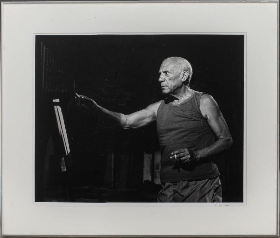 André Villers | Photograph of Picasso (1955) | MutualArt