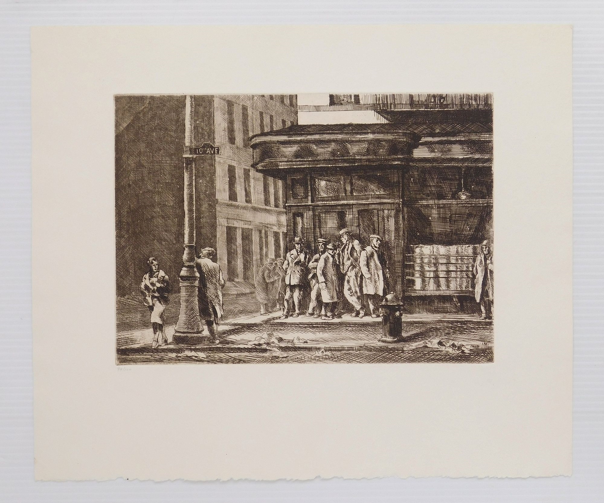 Reginald Marsh | Reginald Marsh etching | MutualArt