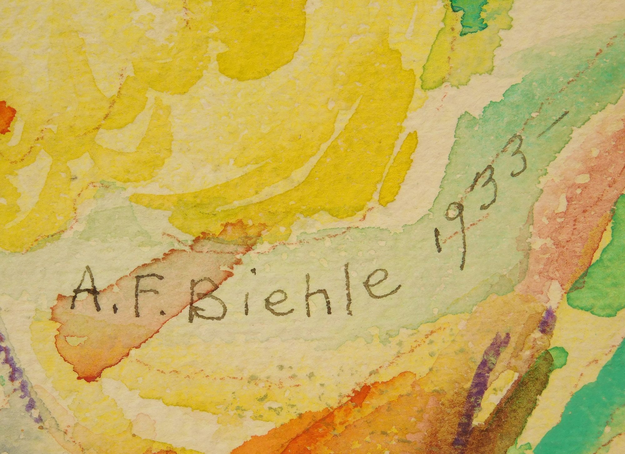 August Biehle | Rocky River Hillside (1933) | MutualArt