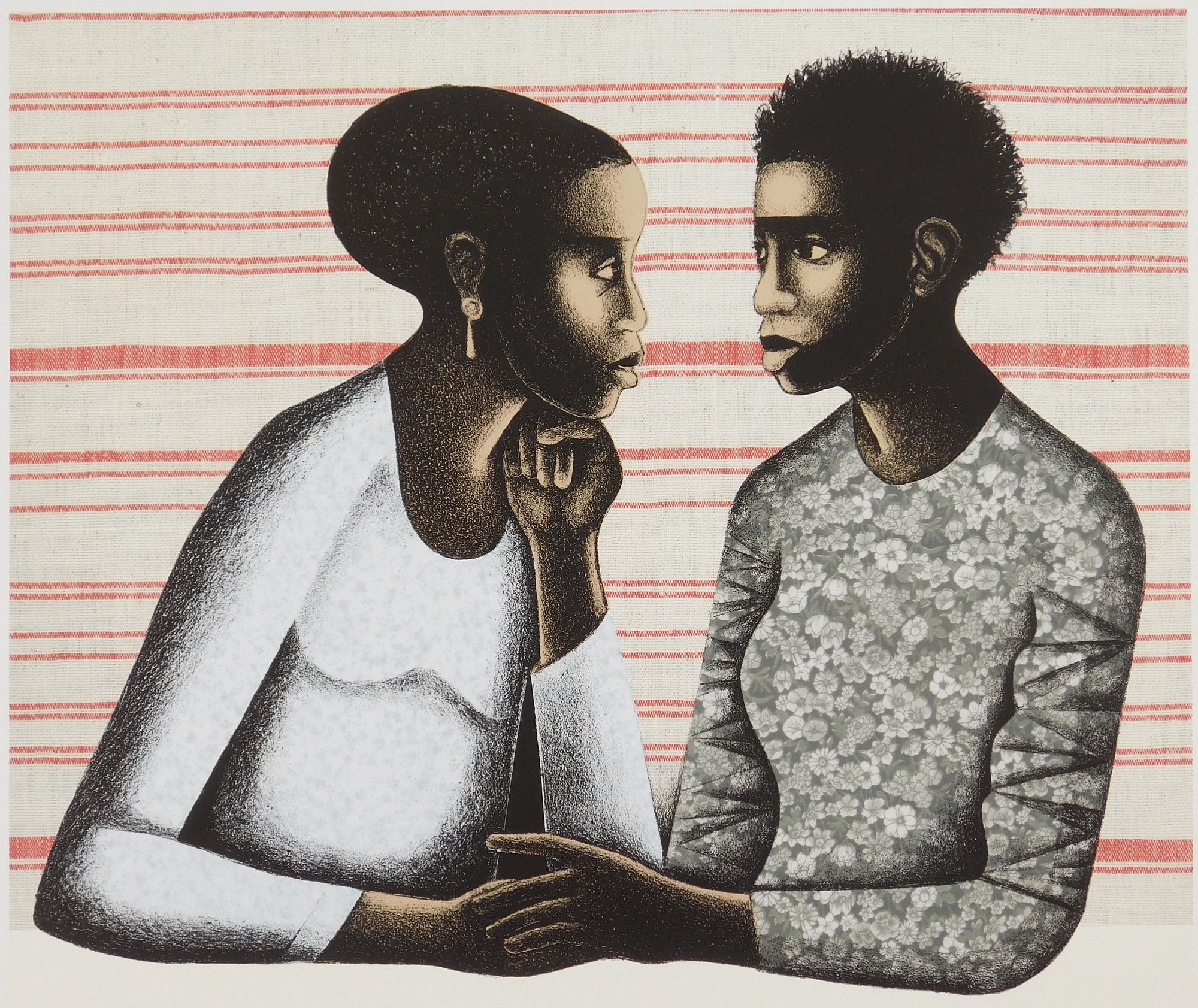 Elizabeth Catlett | The Black Woman Speaks (1960) | MutualArt