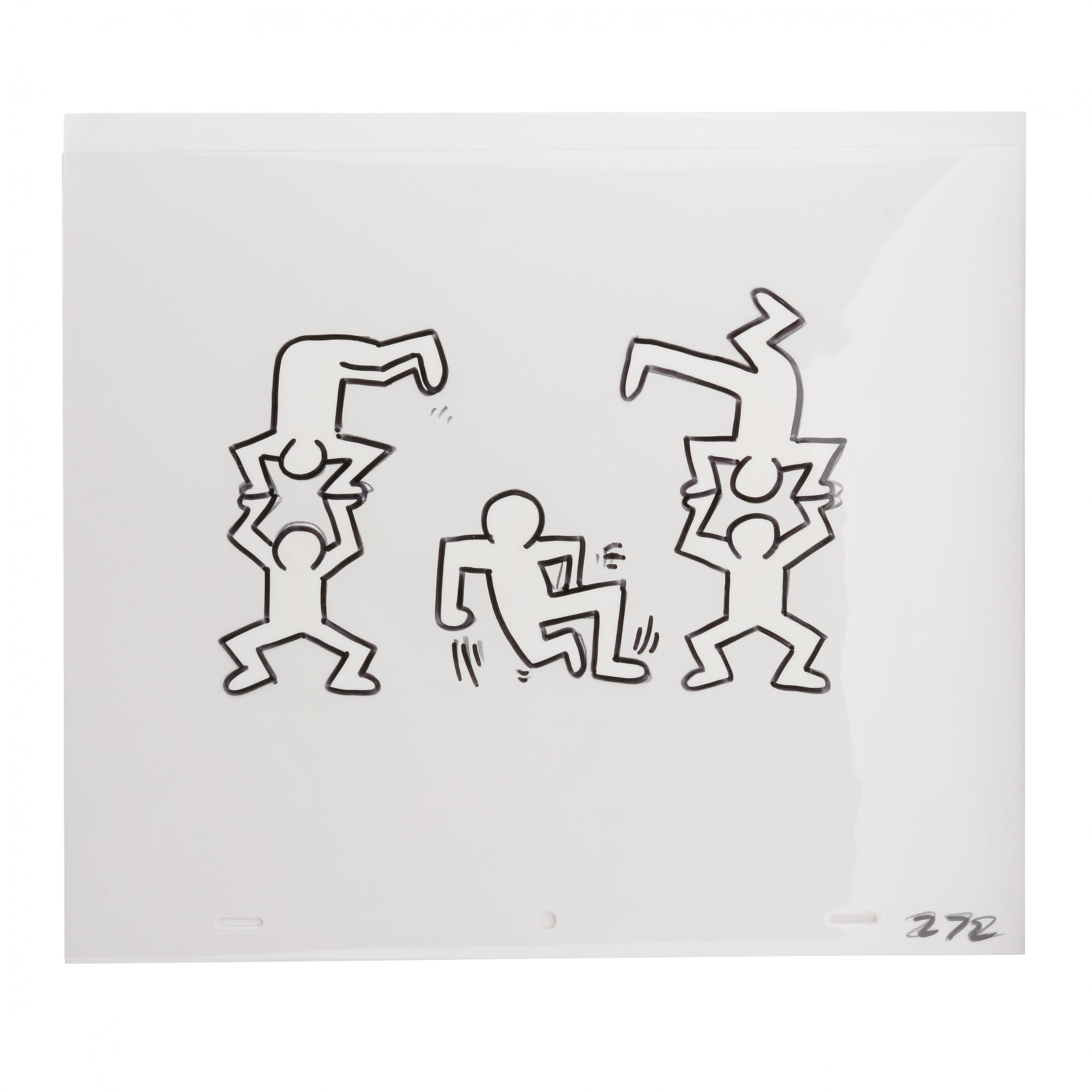 Keith Haring | Sesame Street Break-Dancers Animation Drawings (Three ...