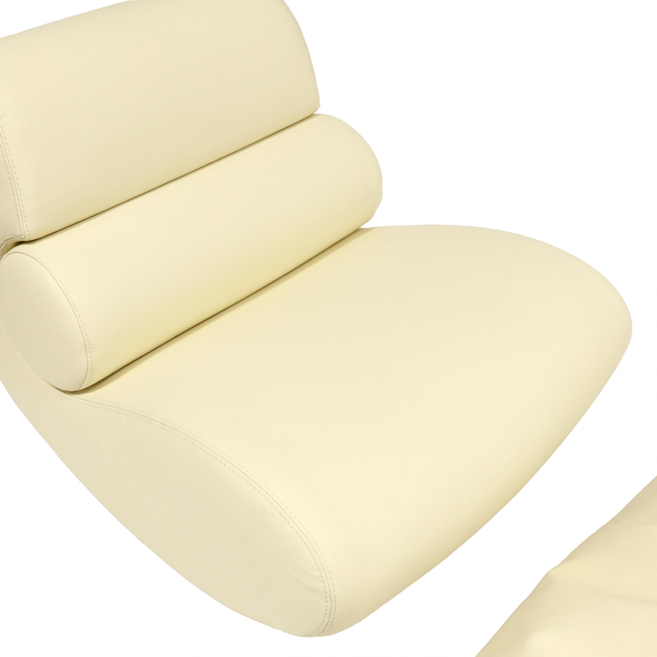 Hans Hopfer | Virgule Chair and Ottoman (2006) | MutualArt