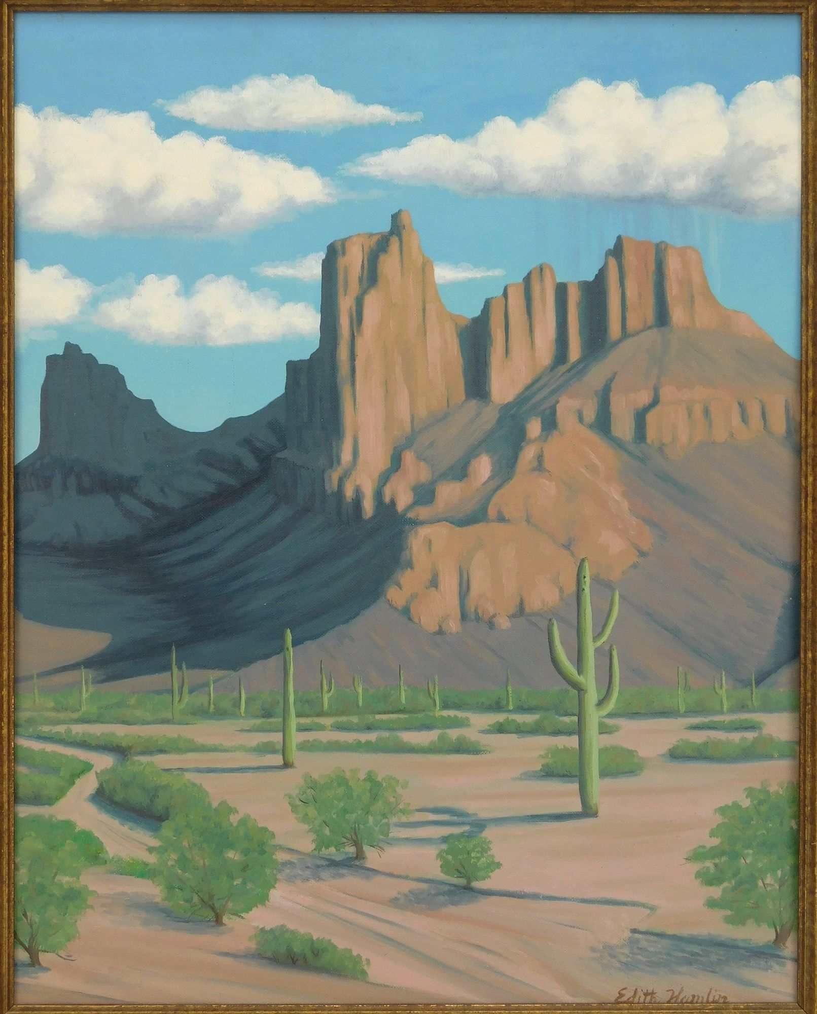 Edith Anne Hamlin | Southwest Landscape | MutualArt