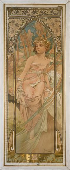 Alphonse Mucha | taches) Bibliographie : Alphonse Mucha (1984) | MutualArt