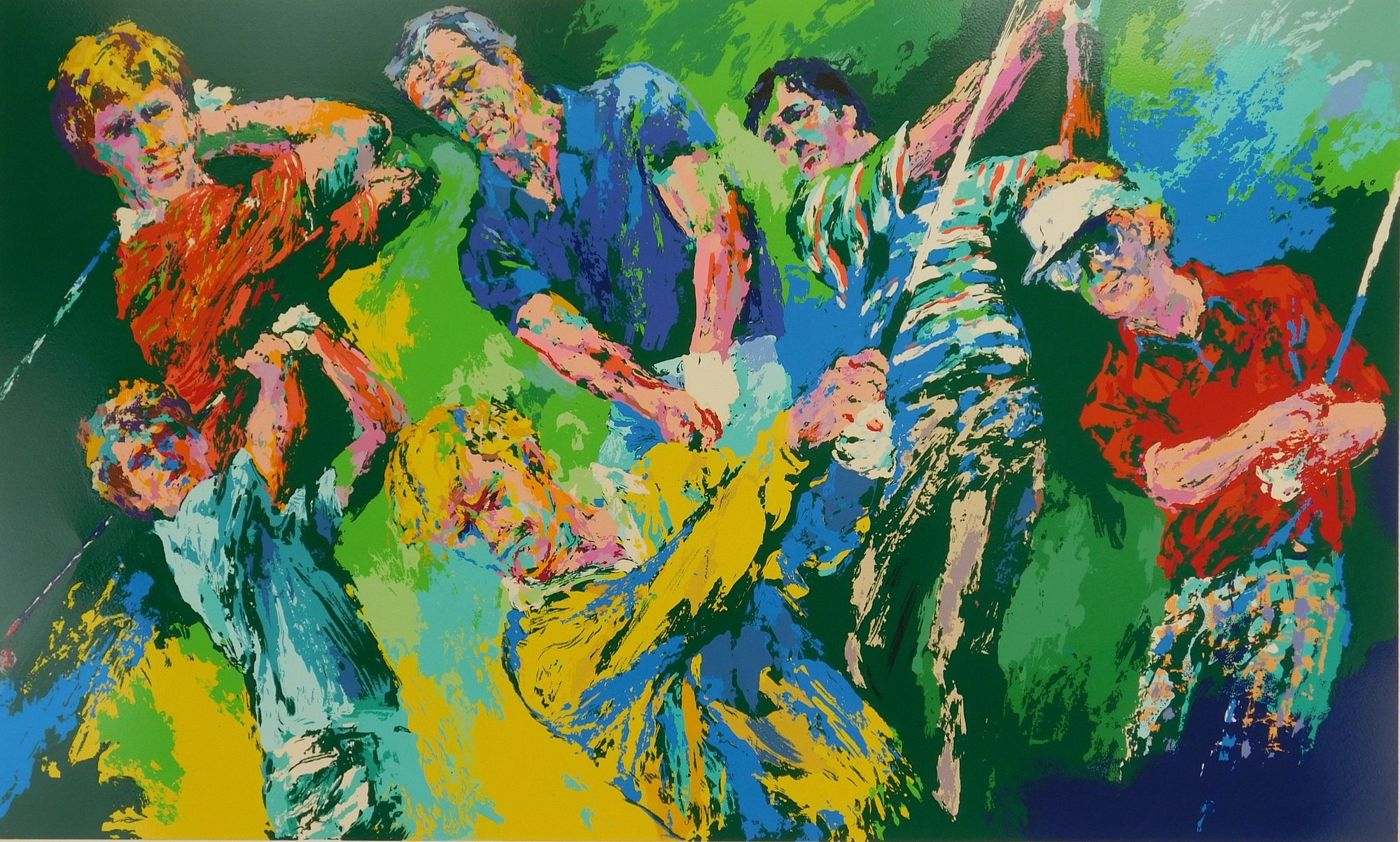 LeRoy Neiman | Golf Winners (1984) | MutualArt