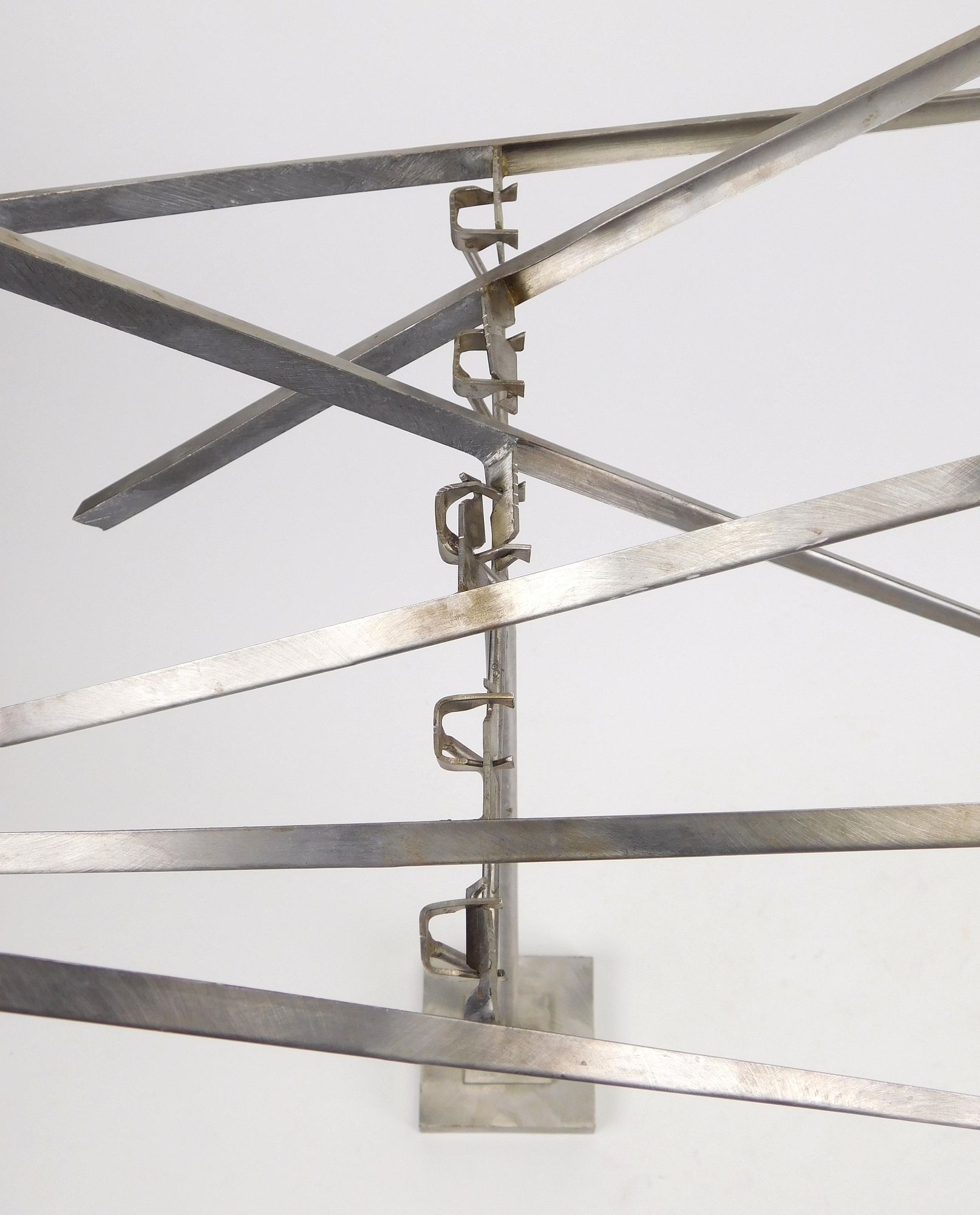 George Rickey | Six Lines in an L (1977) | MutualArt