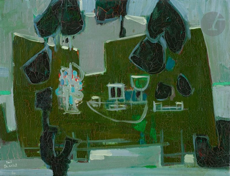 Paul Charlot | Le Velours vert (1960) | MutualArt