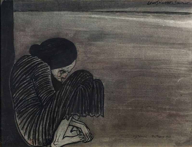 Léon Spilliaert | Solitude, 1901 (1901) | MutualArt