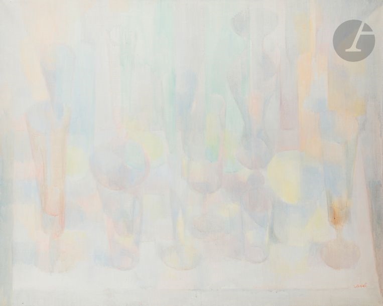 Daniel Ravel | Still life with glasses | MutualArt