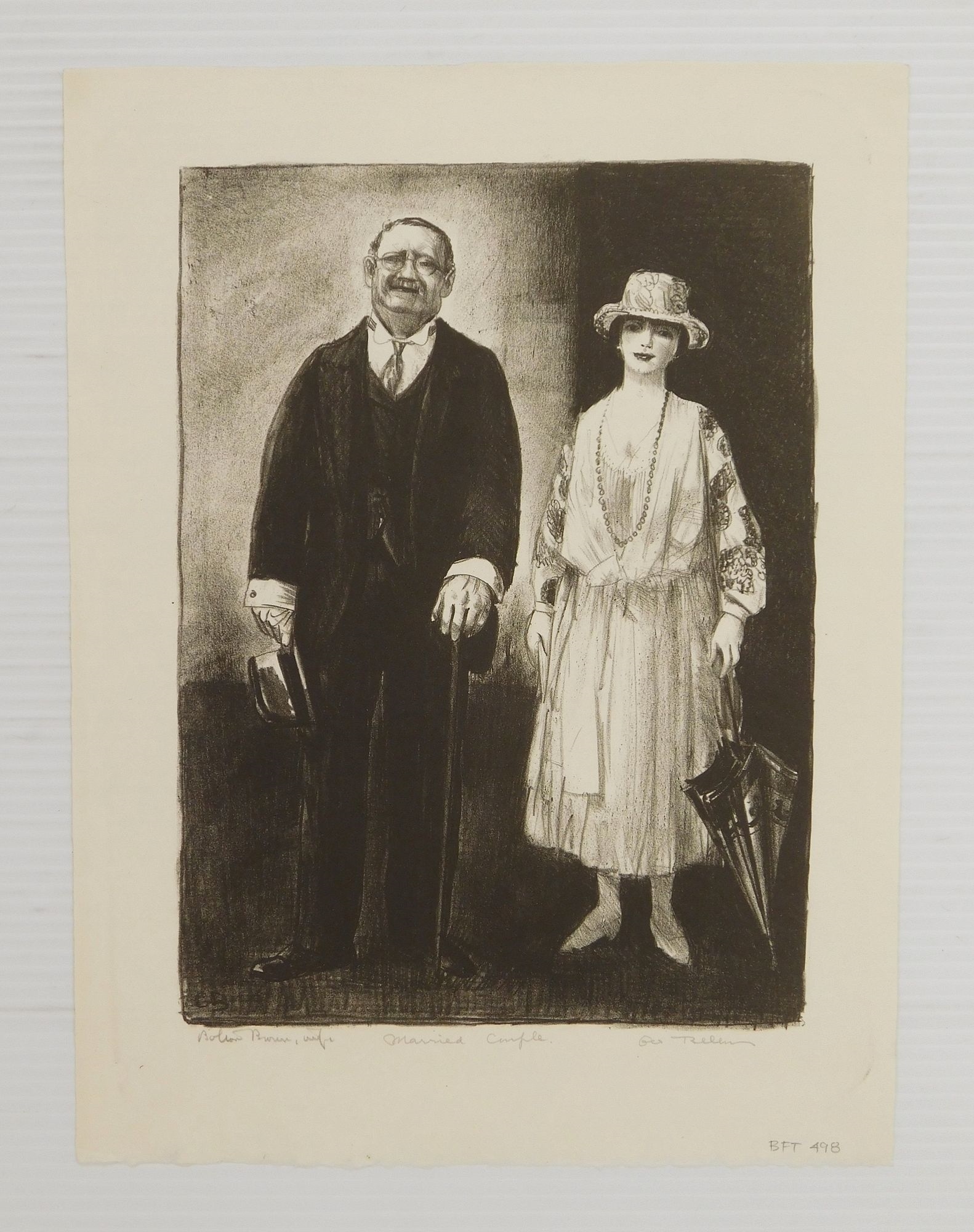 George Bellows | George Bellows lithograph (1923) | MutualArt