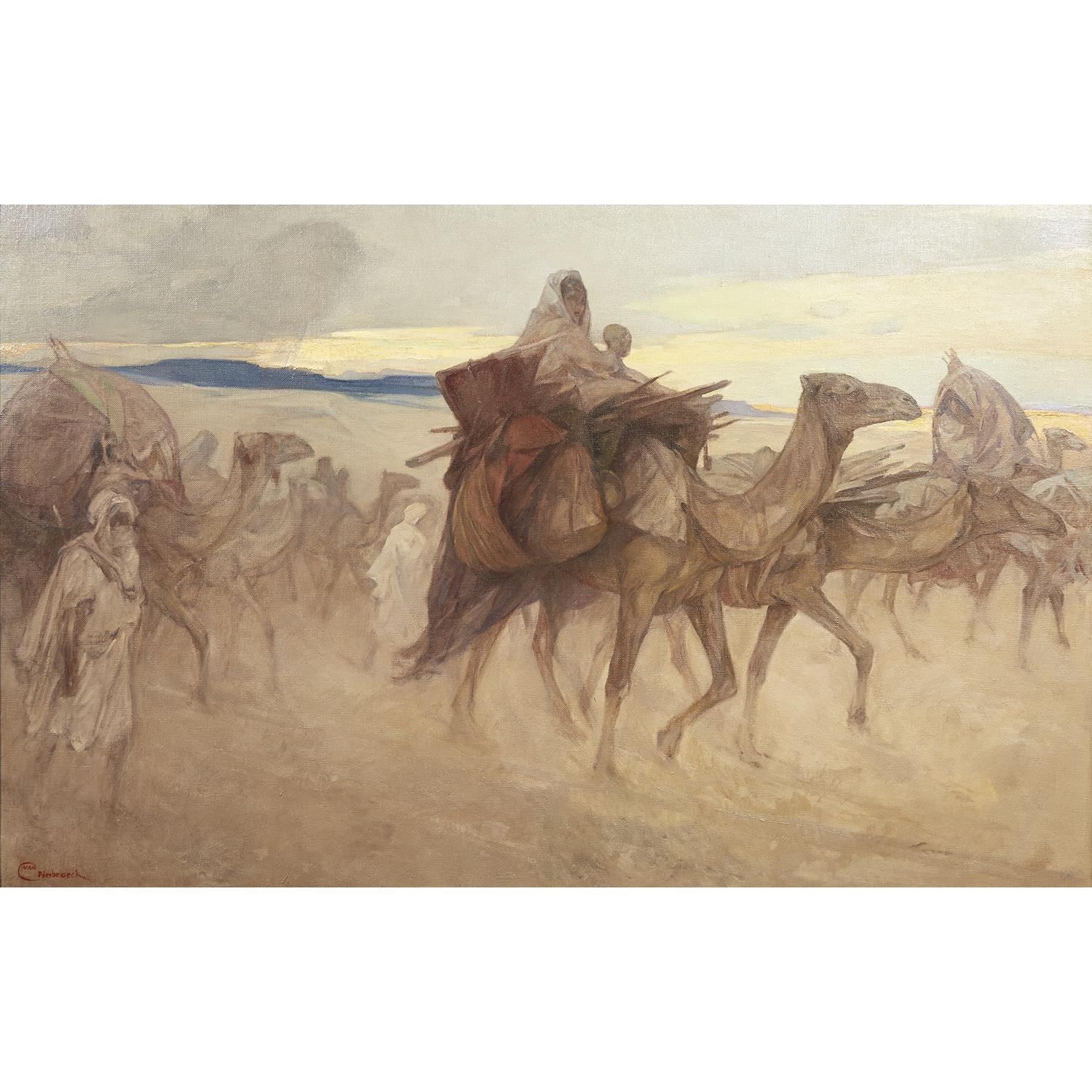 Jules-Pierre van Biesbroeck | ATTATICH IN THE DESERT | MutualArt