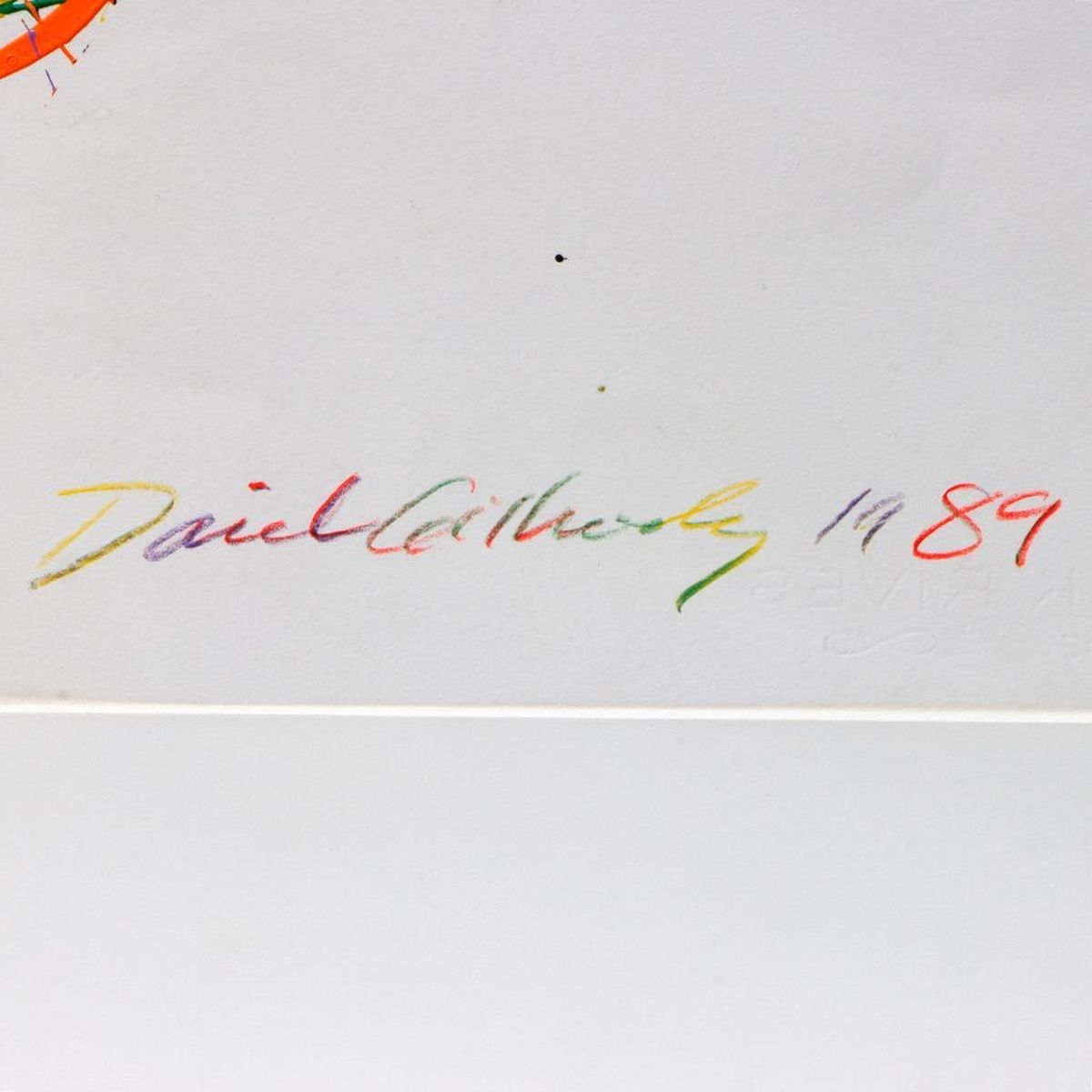 David Gilhooly | Jackson Pollock's Cat (1989) | MutualArt