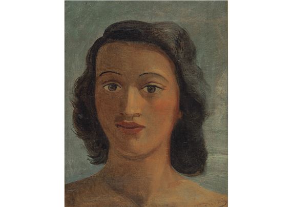 André Derain | Portrait de femme au collier | MutualArt