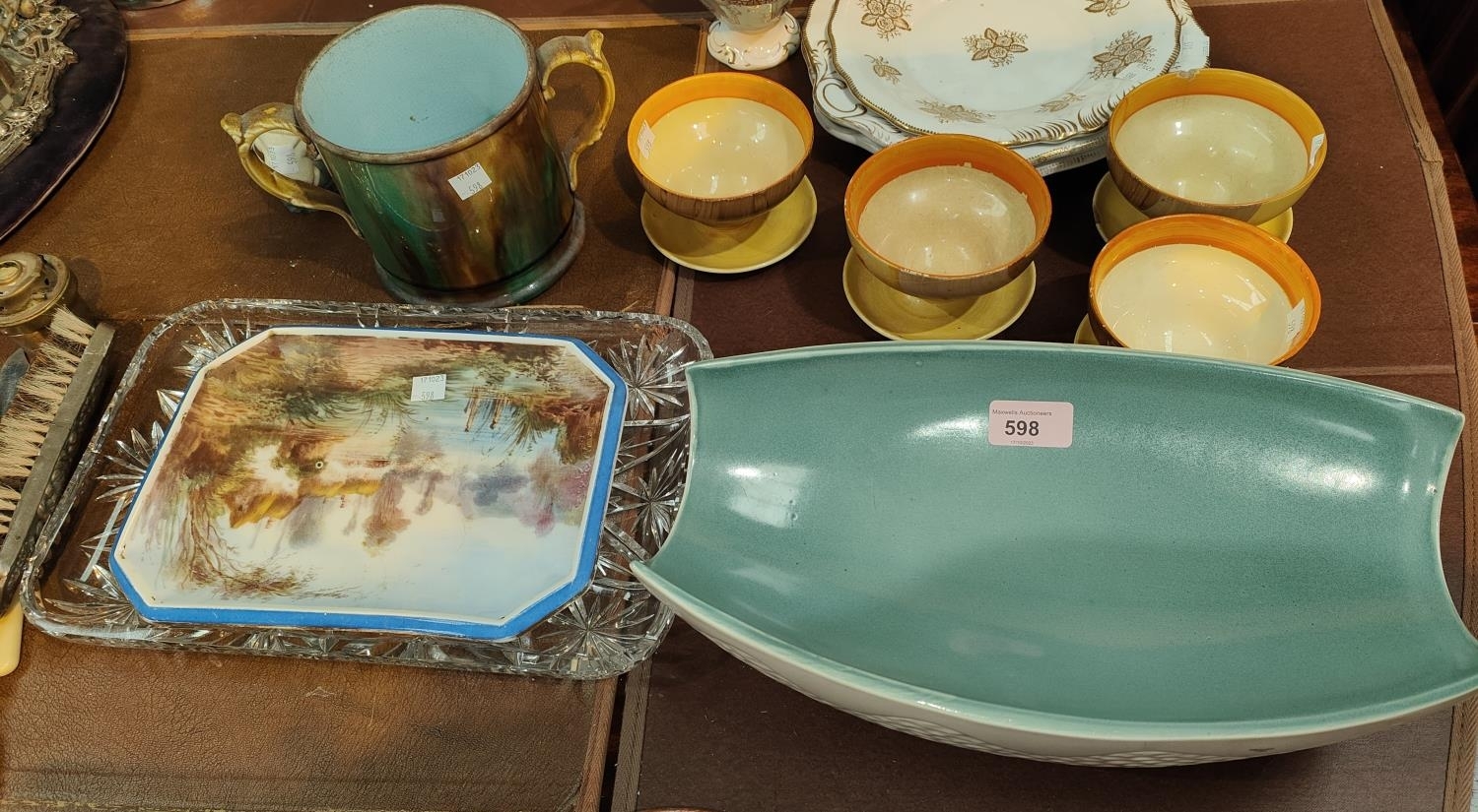 Clarice Cliff | A Royal Norfolk studio pottery dish | MutualArt