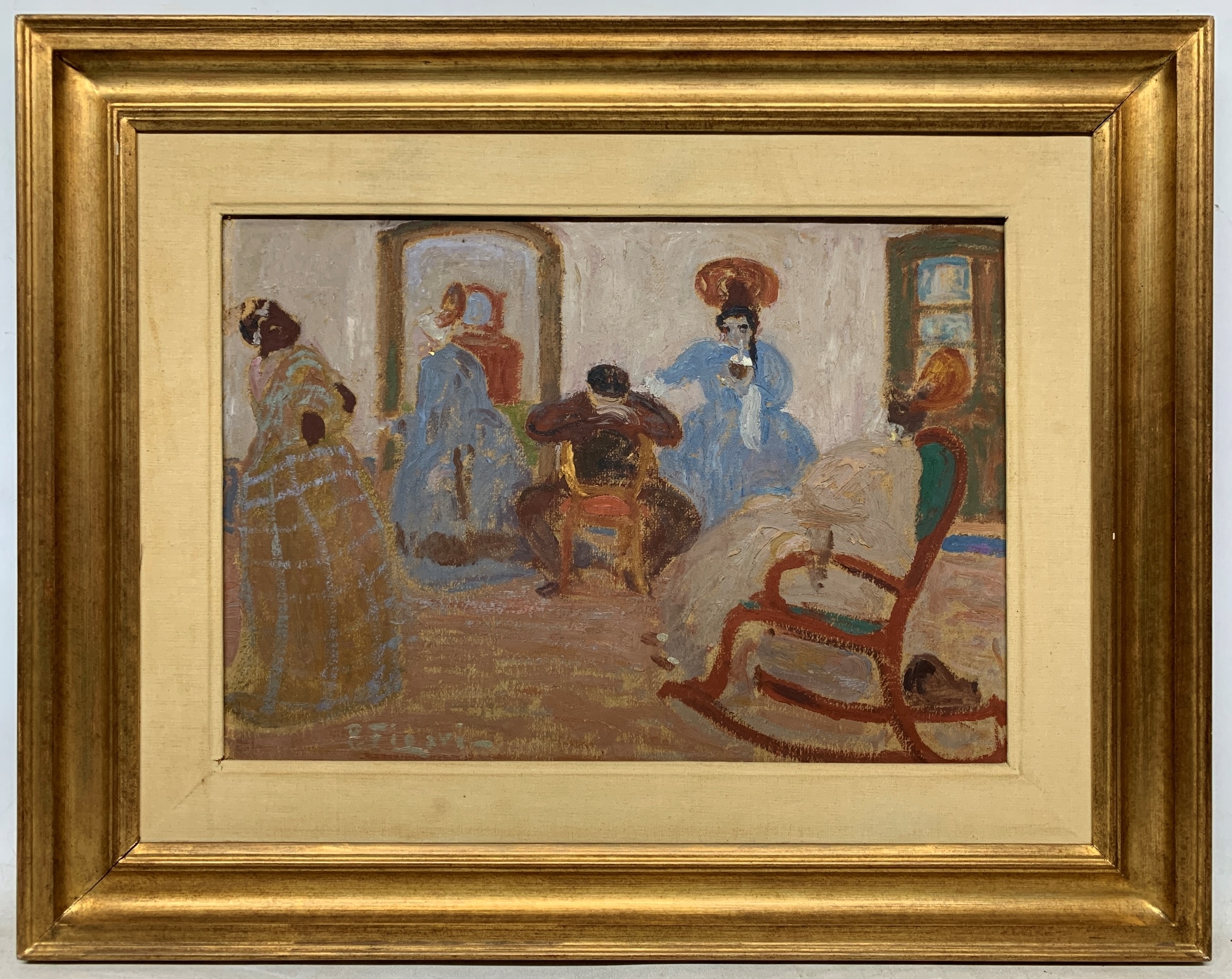 Pedro Figari | En familia | MutualArt