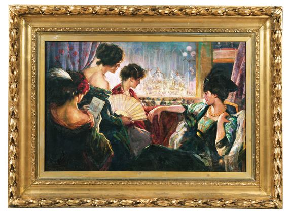 Ulisse Caputo | At the Opera (1857 - 1948) | MutualArt