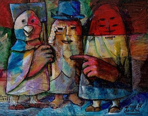 Luis Solari | Un trio para pensarlo (1972) | MutualArt
