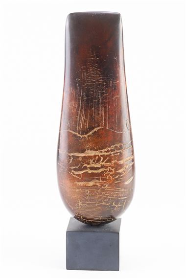 Peter Hayes | a raku totem form | MutualArt