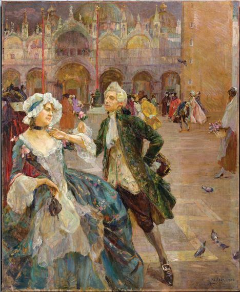 Alessandro Milesi | El bocòlo de San Marco (1928) | MutualArt