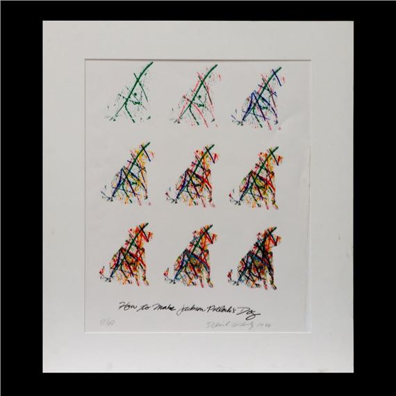 David Gilhooly | How to make Jackson Pollock's Dog (1988) | MutualArt