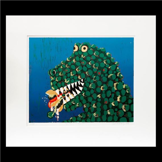 David Gilhooly | My Dog Loves Big Mac (1988) | MutualArt