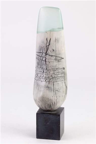 Peter Hayes | a raku totem form | MutualArt