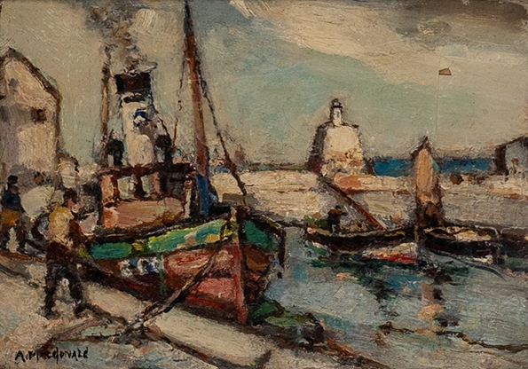 Arthur MacDonald | East Harbour, Pittenweem, Fife | MutualArt