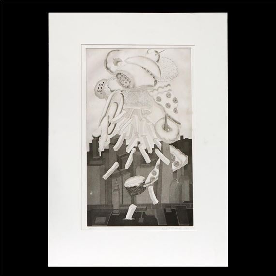 David Gilhooly | Fast Food Fallout Over (1993) | MutualArt