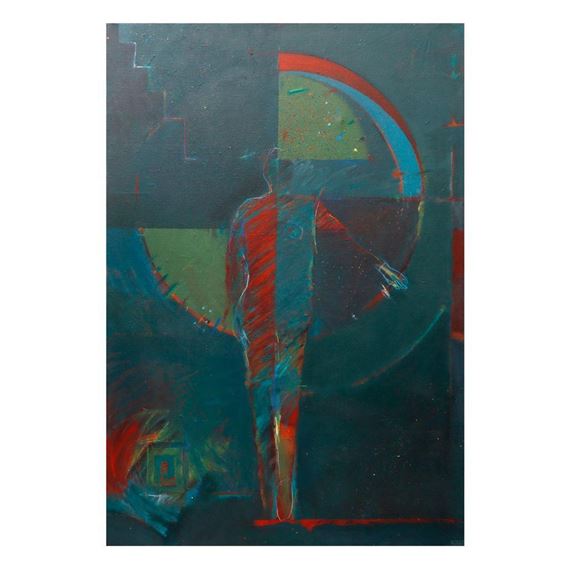 Michael Diven | Contemplating a Climb (1983) | MutualArt