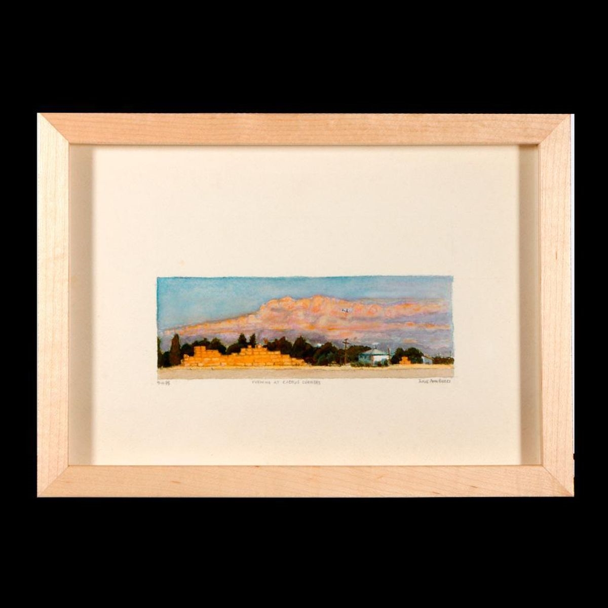 Julie Bozzi | Evening at Cactus Corners | MutualArt