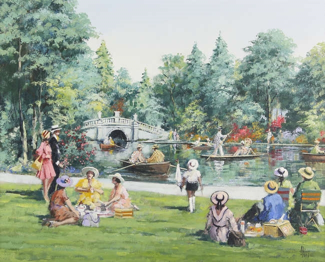 Alan King | Tea by the Lake (1993) | MutualArt
