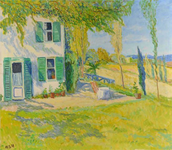 John Ash | House in an Italianate Landscape | MutualArt