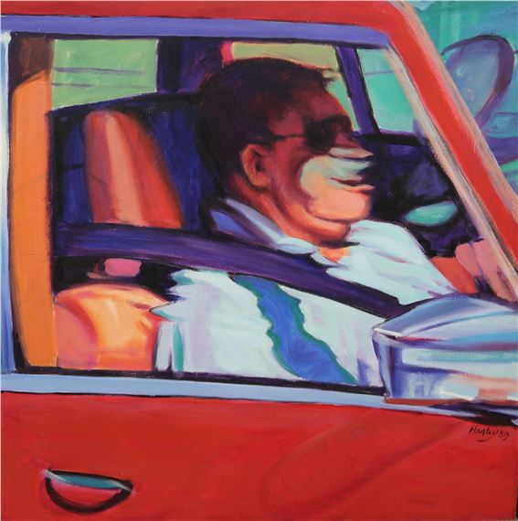 Clifford Hanley | LAFFING AT SPEED (1989) | MutualArt