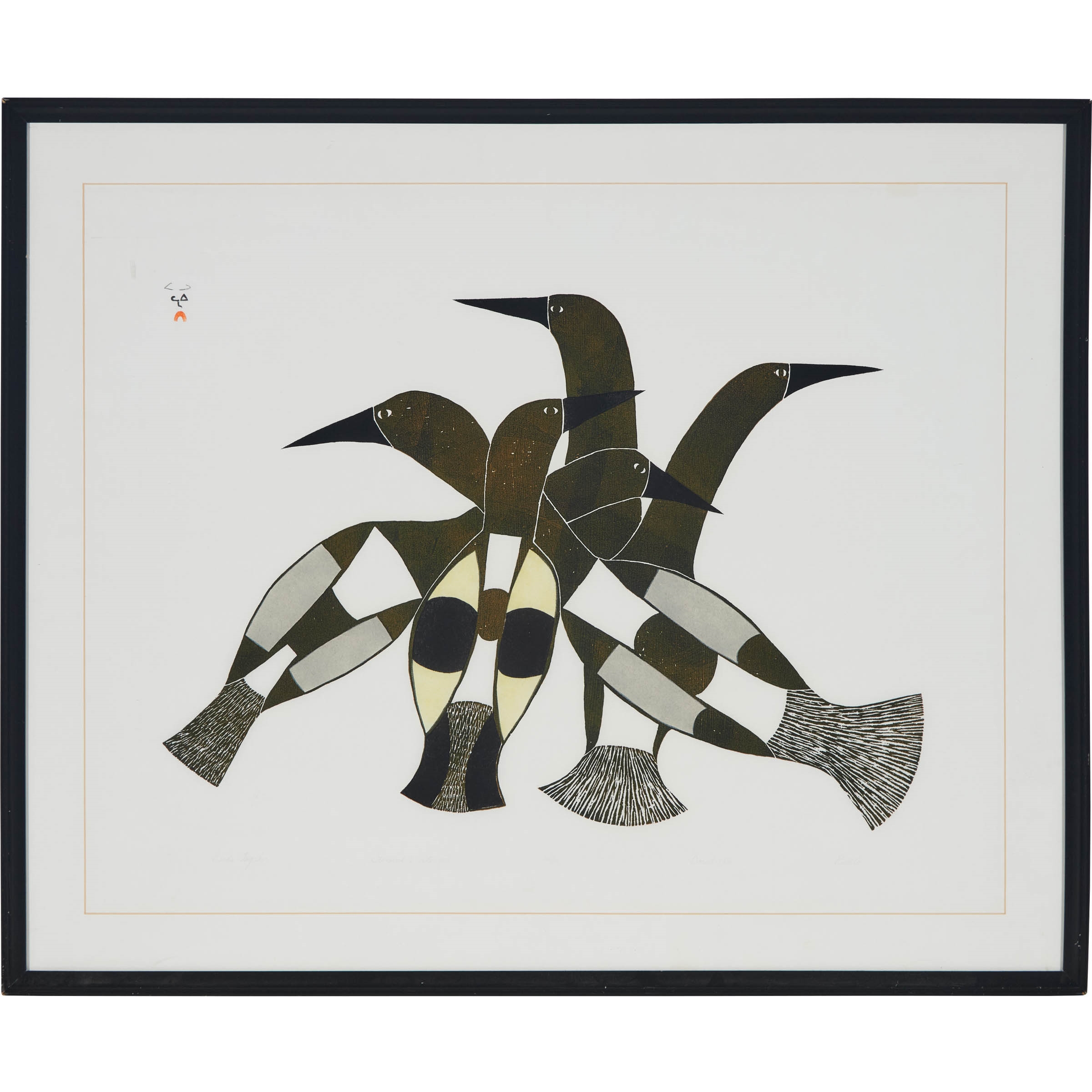 Pudlo Pudlat | BIRDS TOGETHER, 1986 (1986) | MutualArt