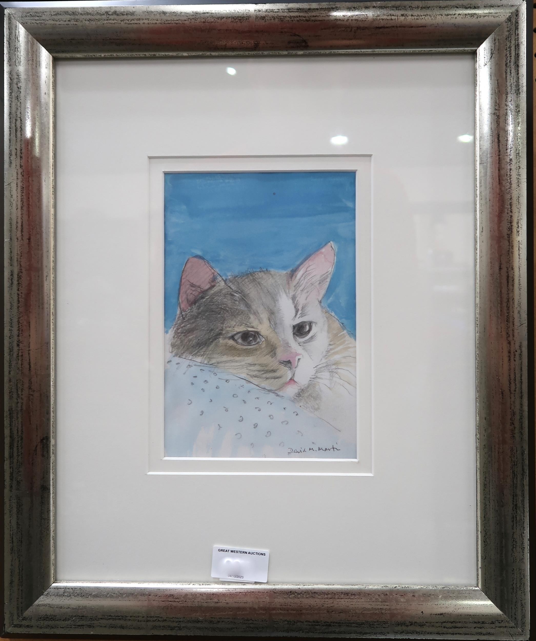 David McLeod Martin | PORTRAIT OF A CAT | MutualArt