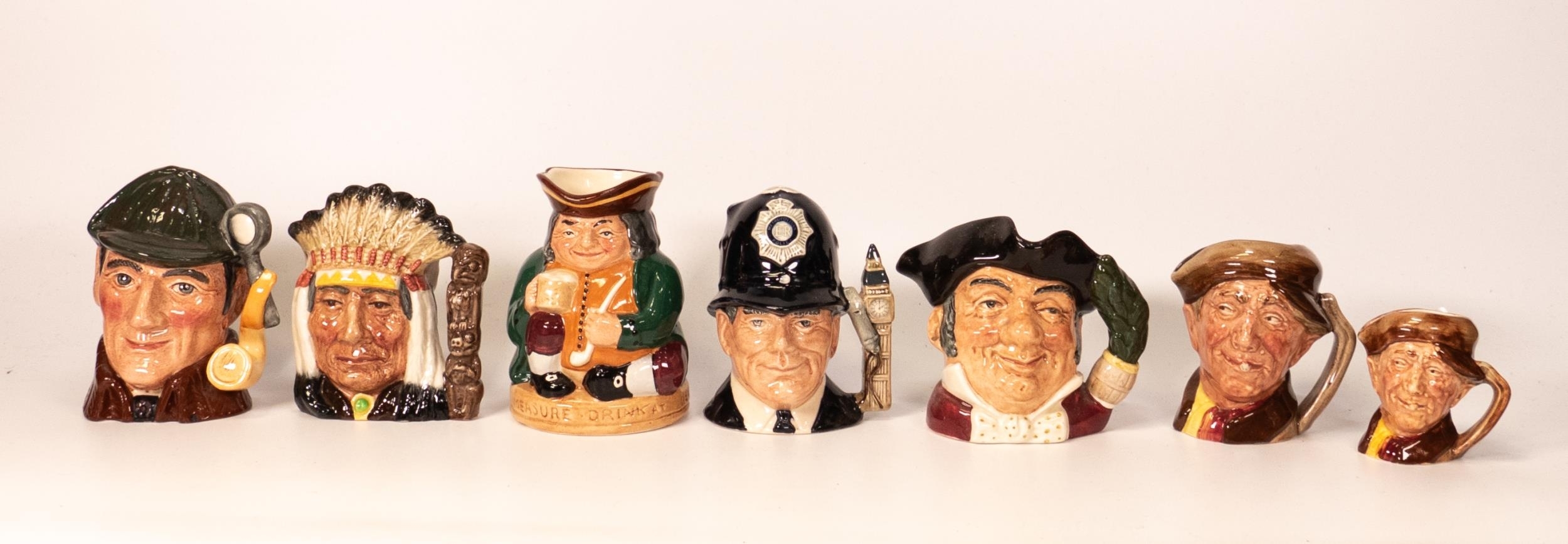 Royal Doulton | Royal Doulton small character jugs London Bobby D6762 ...