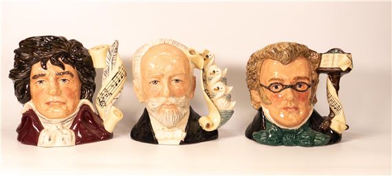 Royal Doulton | Royal Doulton Large Character Jugs Schubert D7056 ...