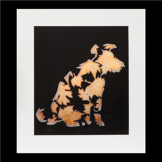 David Gilhooly | Silver Leaf Dog (1988) | MutualArt