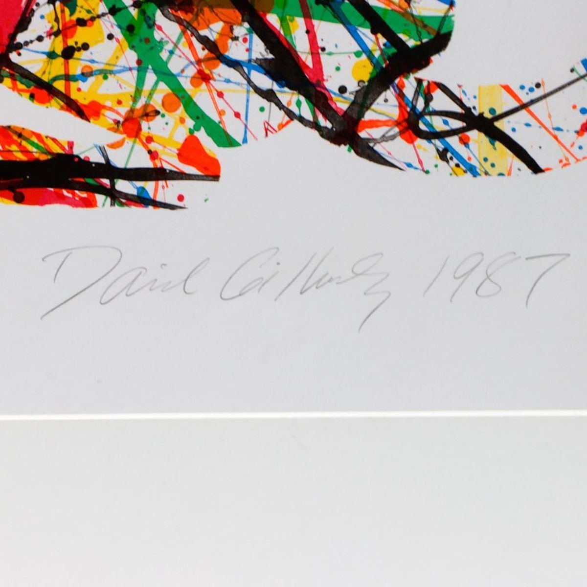 David Gilhooly | Jackson Pollock's Dog-The Litho (1987) | MutualArt