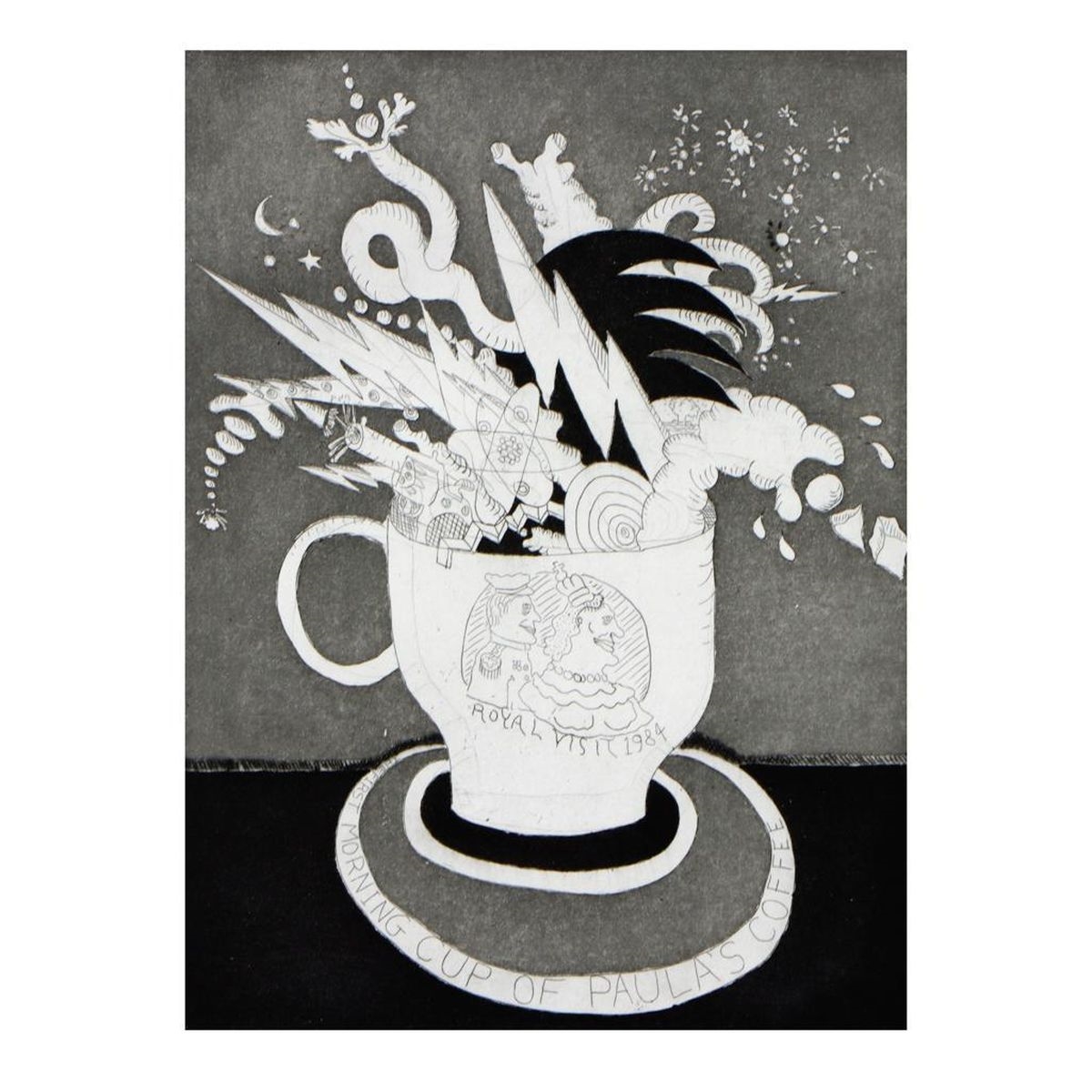 David Gilhooly | Royal Visit / First Morning Cup of Paula's Coffee ...