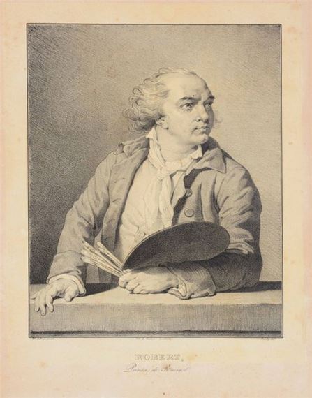 Hubert Robert | Portrait of Hubert Robert | MutualArt