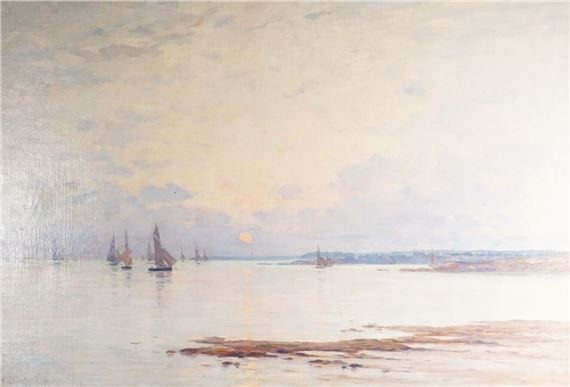 Fernand Marie Eugène Legout-Gérard | Concarneau et sa baie au soleil ...