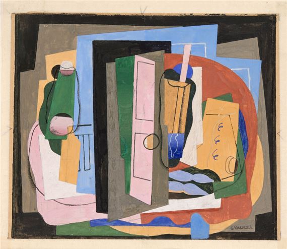 Georges Valmier | La porte rose (1927) | MutualArt