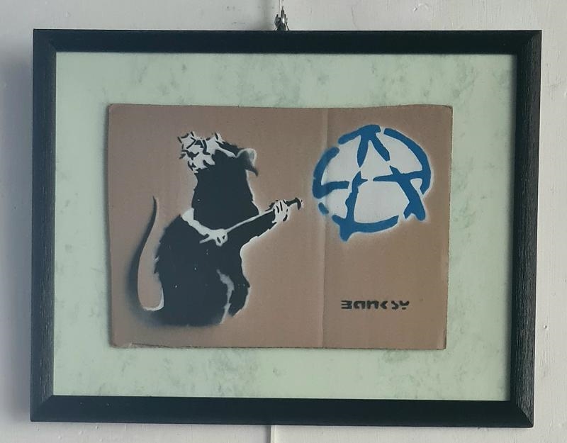 Banksy | Anarchy rat | MutualArt