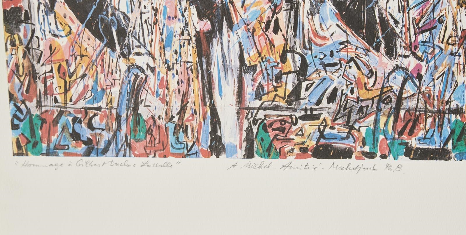 Mahjoub Ben Bella | Hommage à Gilbert Duclos Lassalle | MutualArt