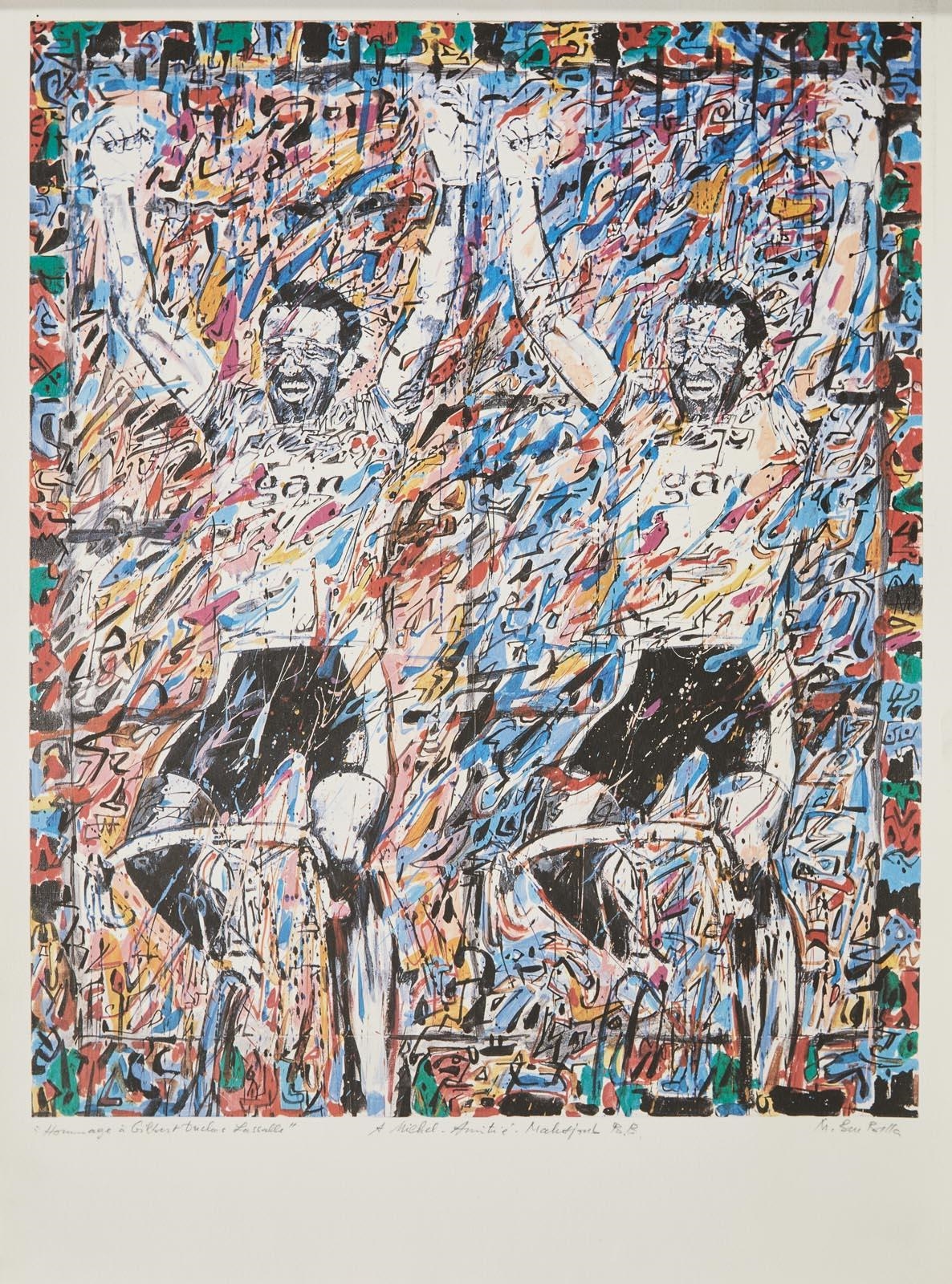 Mahjoub Ben Bella | Hommage à Gilbert Duclos Lassalle | MutualArt