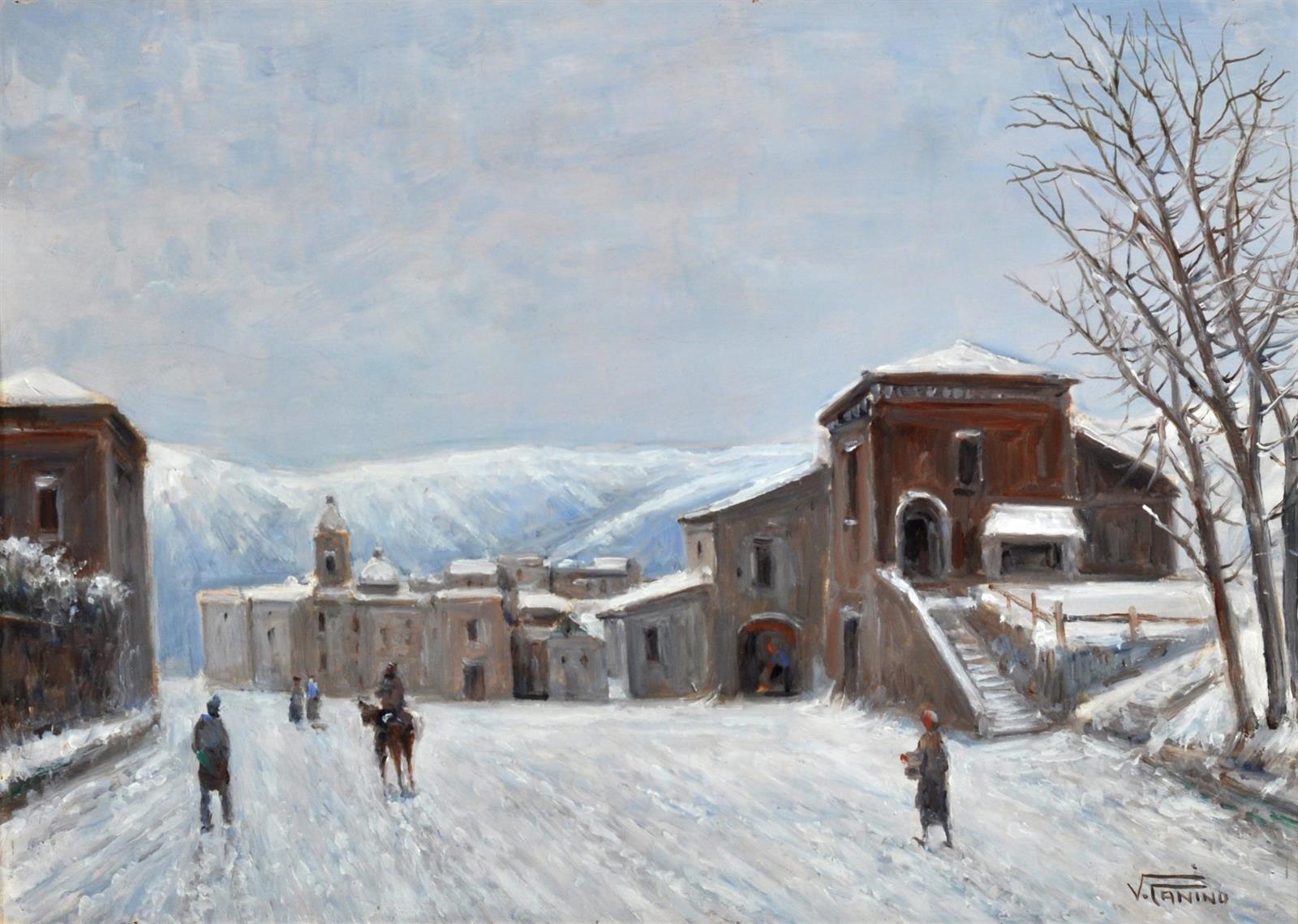 Vincenzo Canino | Strada di paese | MutualArt