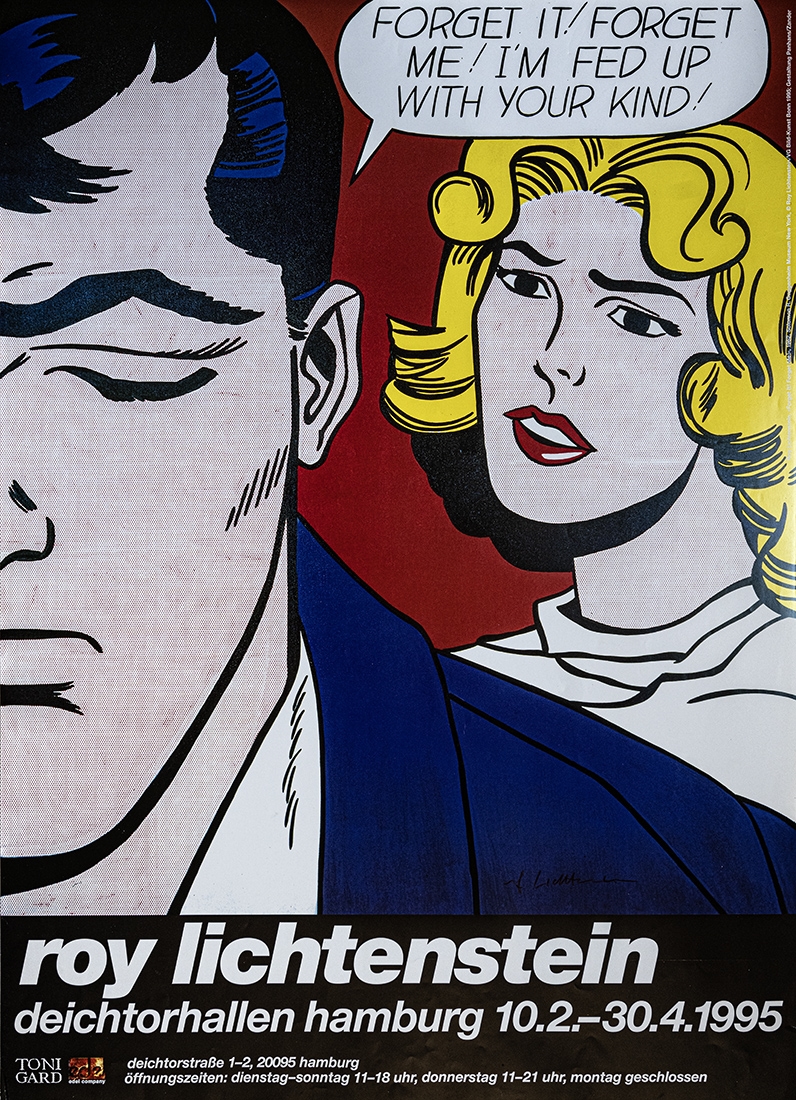 Roy Lichtenstein | Poster Roy Lichtenstein Solomon R. Guggenheim Museum ...