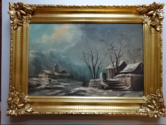 Olaf Viggo Peter Langer | Winterlandschaft (Circa 1910) | MutualArt